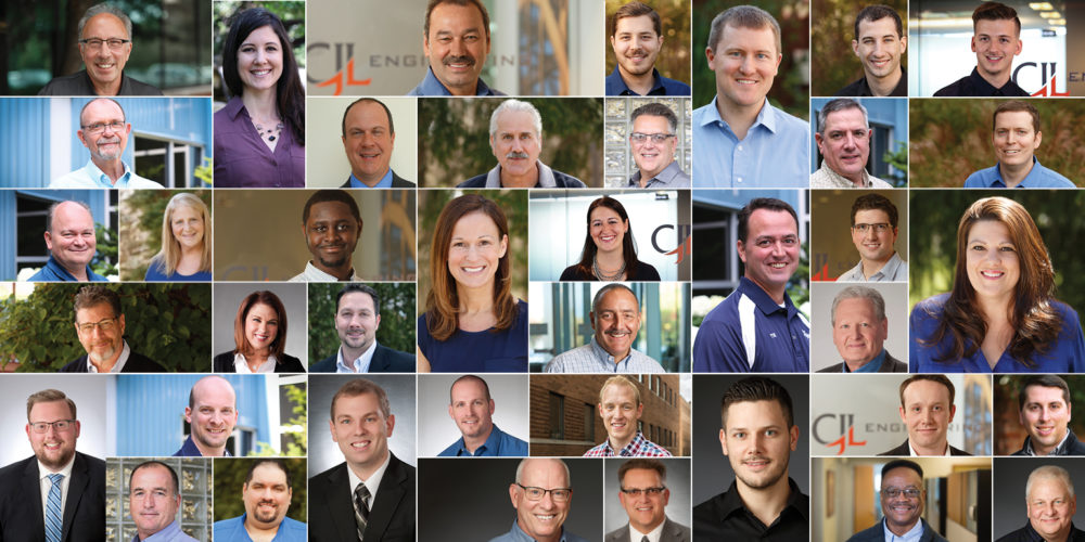 Employees Collage - CJL Engineering